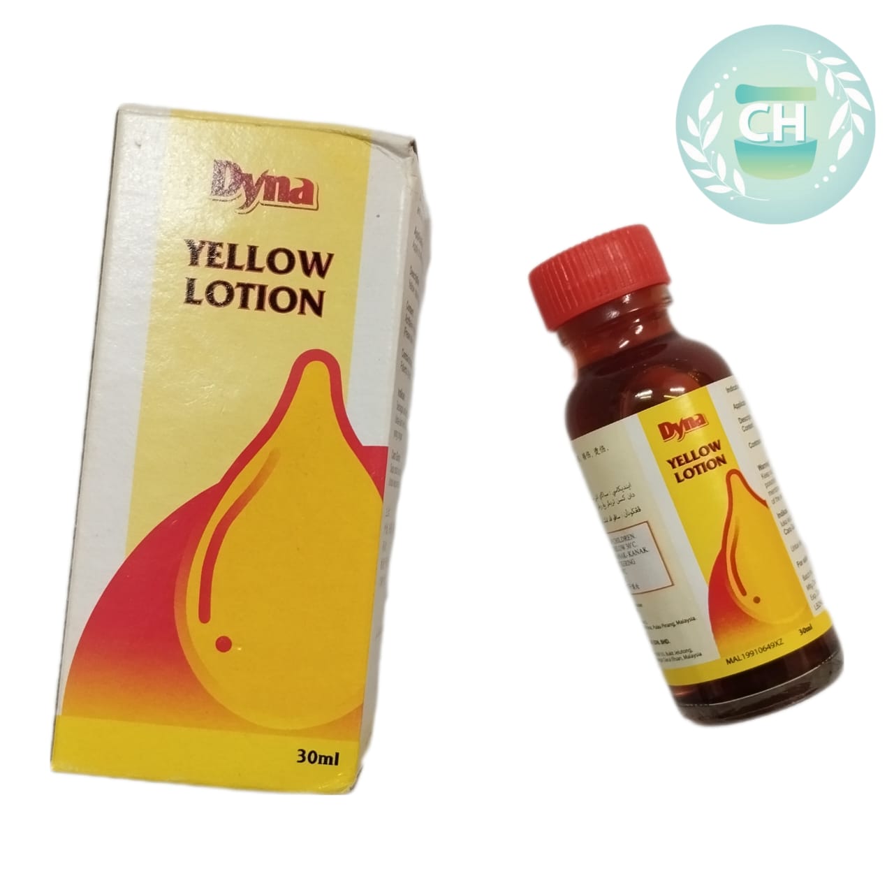 [DYNA] Yellow Lotion 耐纳-黄药水 Losyen Kuning ( 30ml ) | Shopee Malaysia