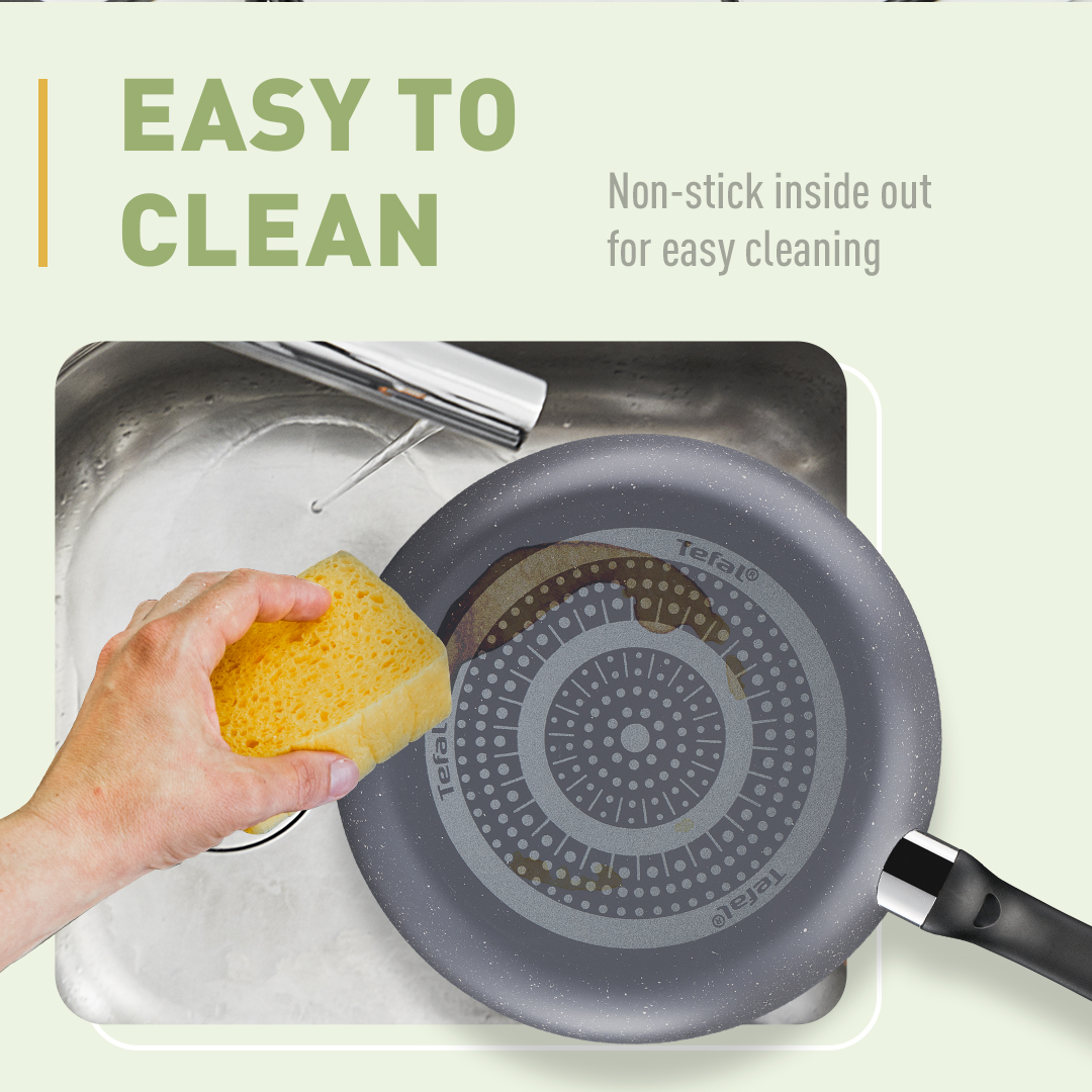 Tefal Natura 5 Pcs Set (Wokpan 28cm, Wokpan 16cm, Frypan 24cm, Ladle & Spatula) | Shopee Malaysia