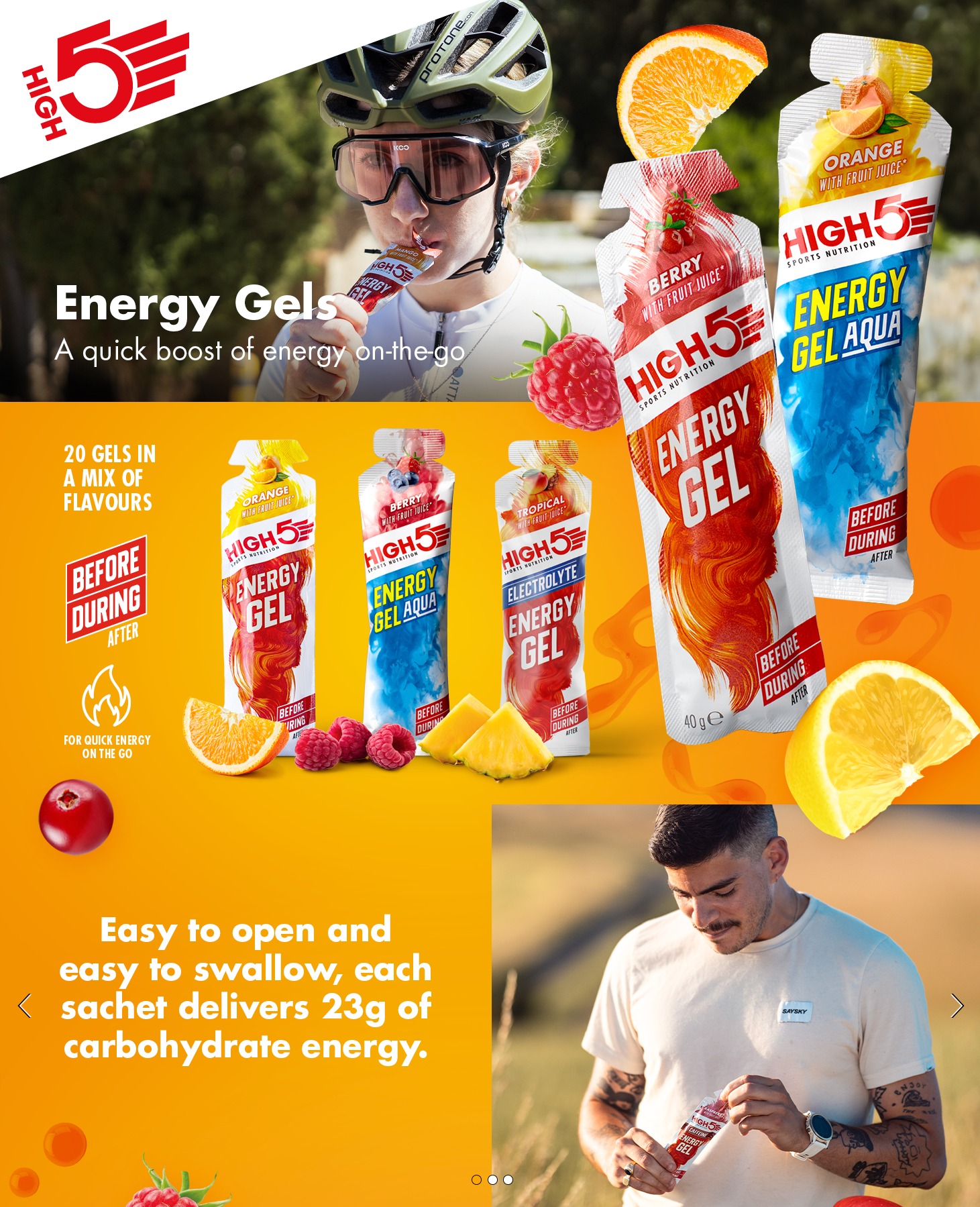 GENUINE HIGH5 Energy Gel | HIGH5 Energy Gel with Electrolytes | Shopee ...