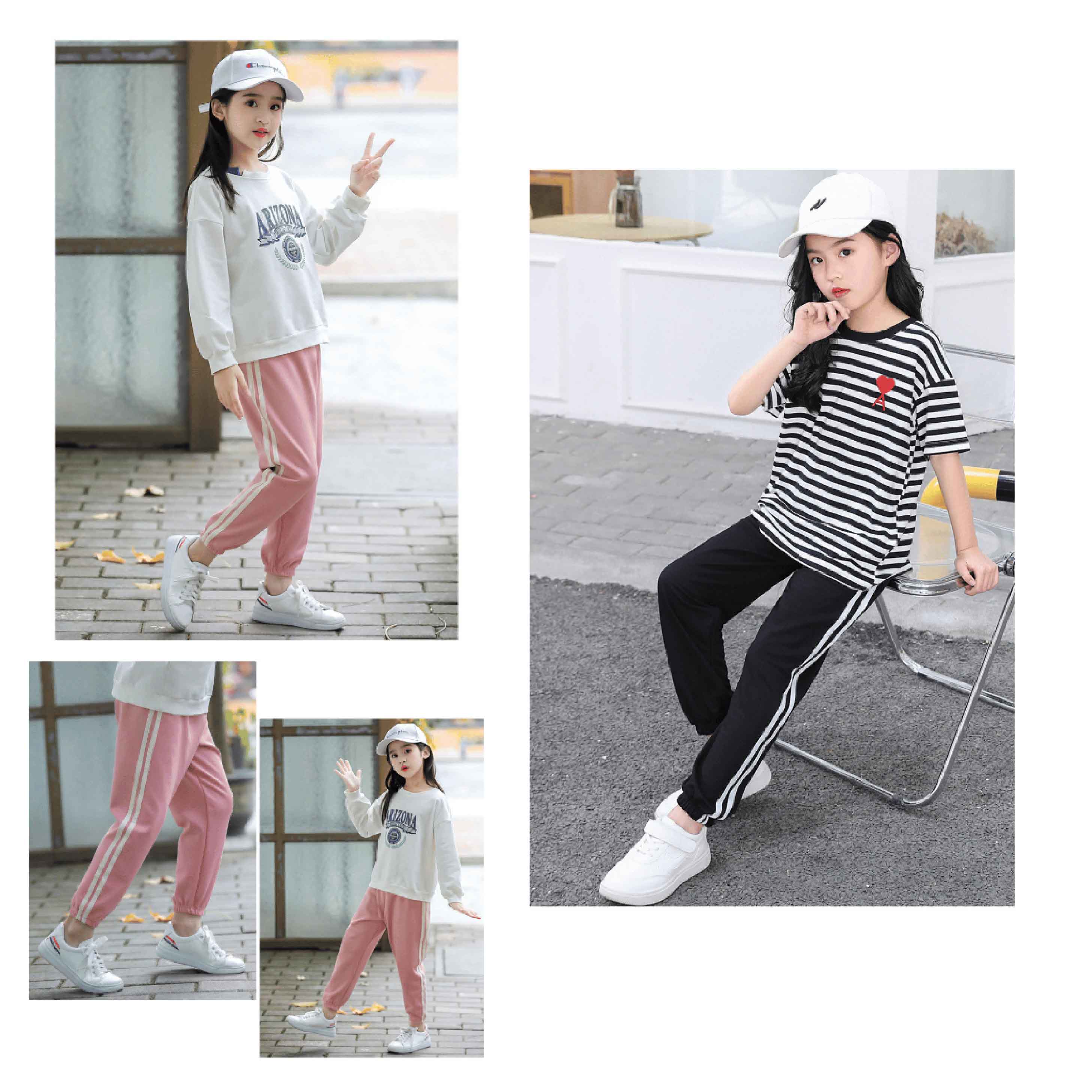 (2-11yrs) Seluar Kanak-Kanak Tracksuit Jogger Anti-Mosquito Sports ...