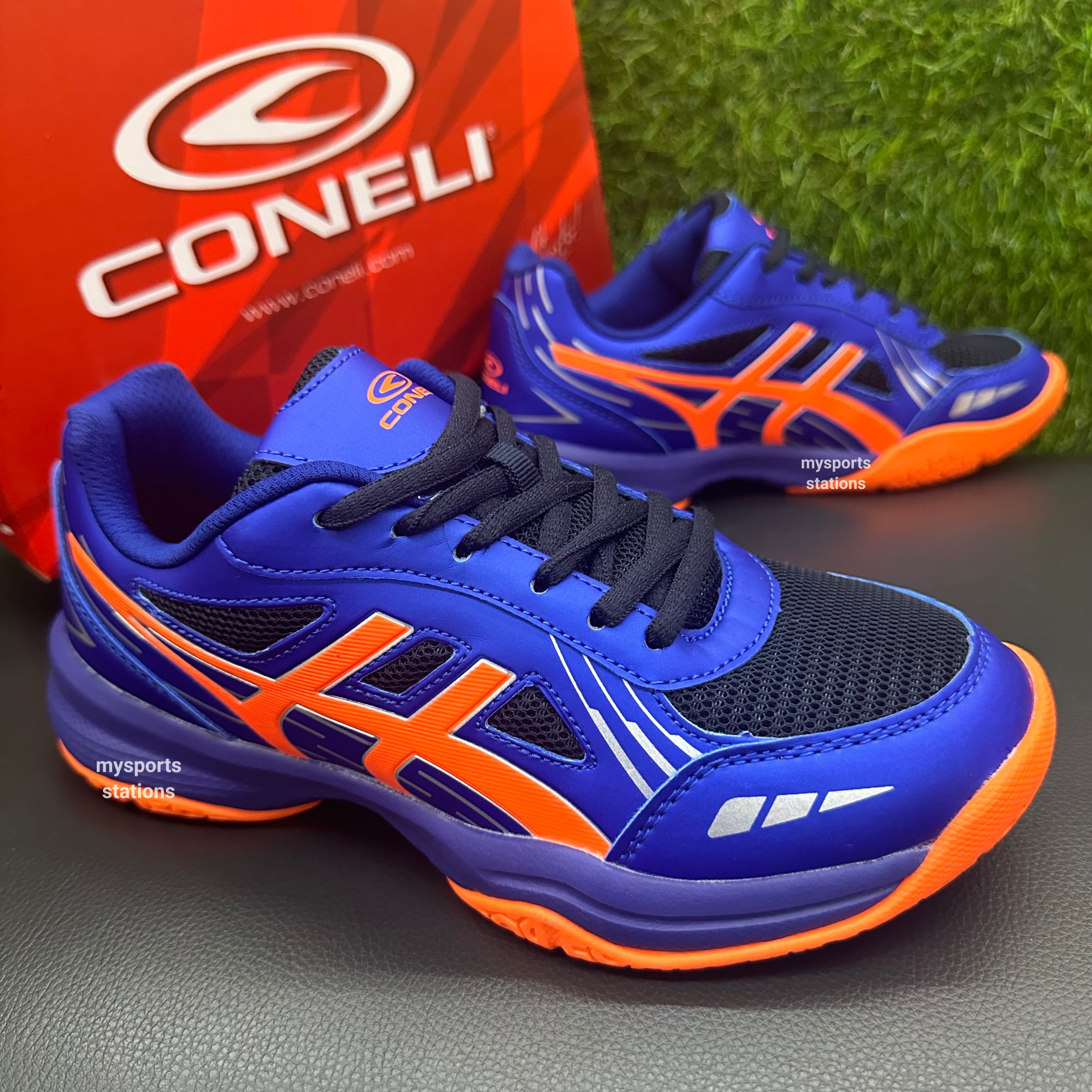 Coneli Junior | Youth SBM 0711J Badminton Shoes | Court Shoes | Kasut ...