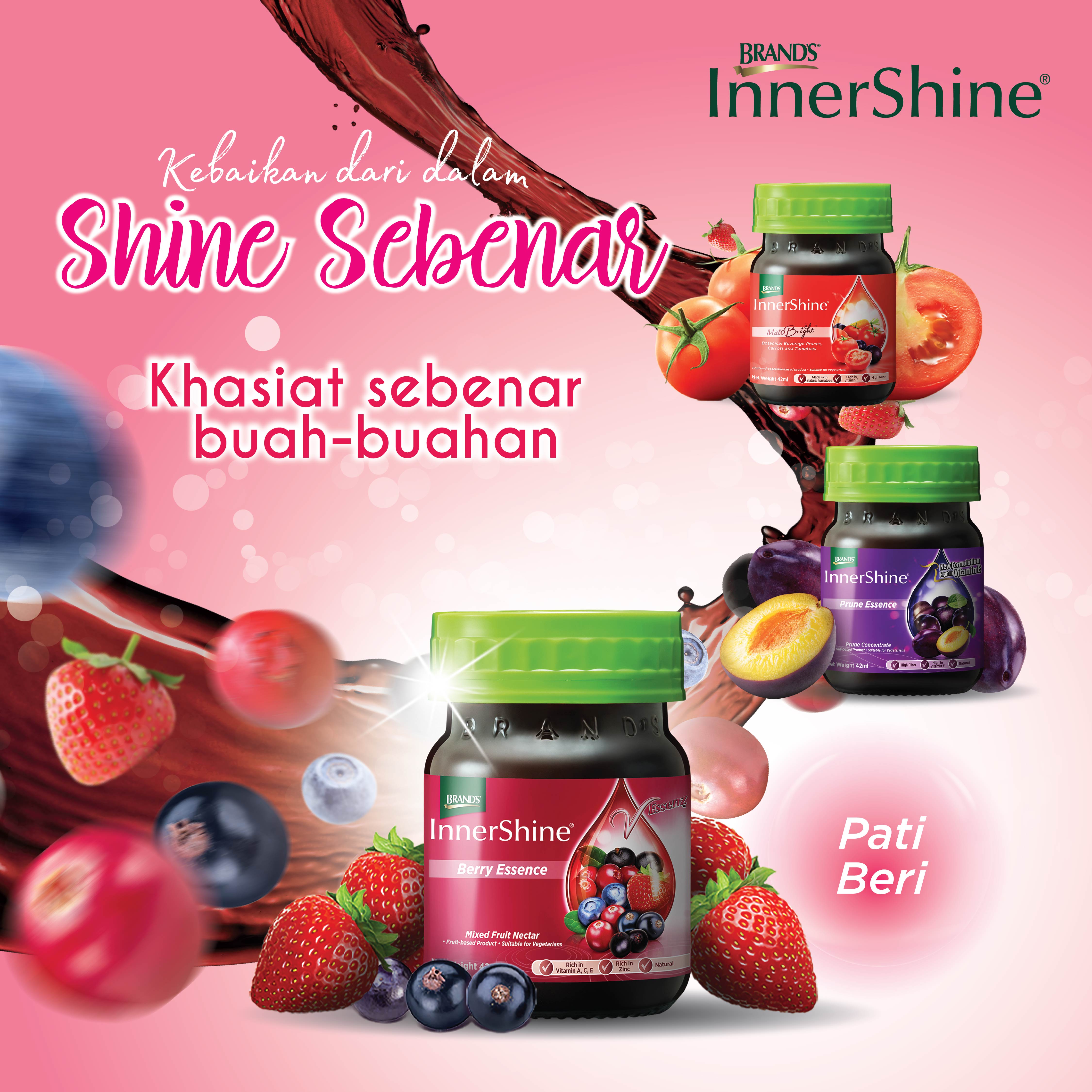 BRAND'S InnerShine Berry Essence 12's (42ml) 2 packs (For Younger ...