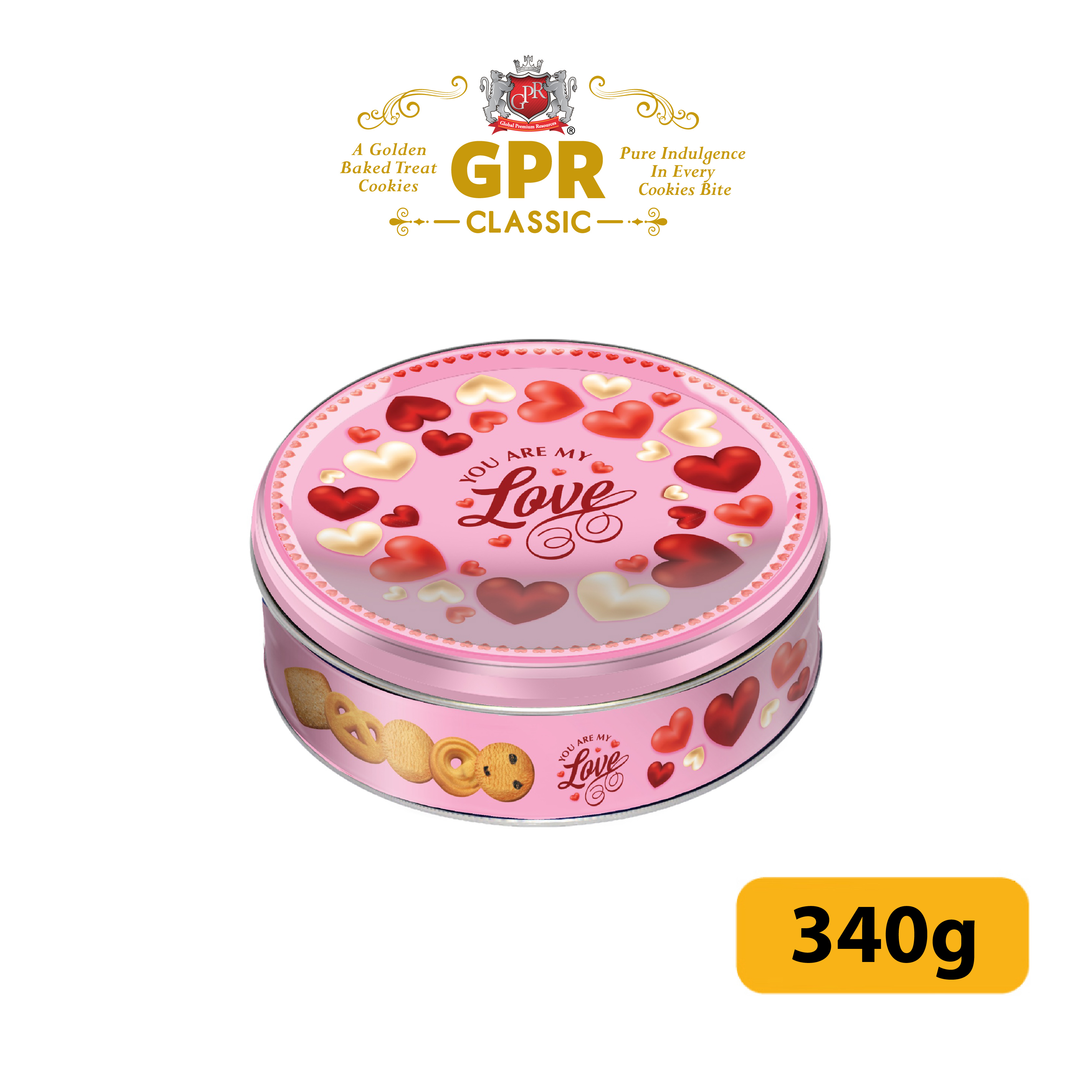 GPR Butter Cookies (340g) – Love Tin Design | Shopee Malaysia