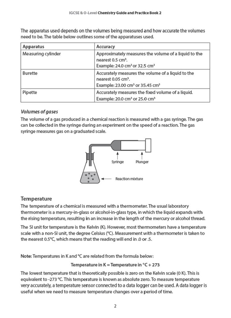 CPD IGCSE and O-Level Chemistry Guide and Practice Book 1 & 2 | Shopee ...