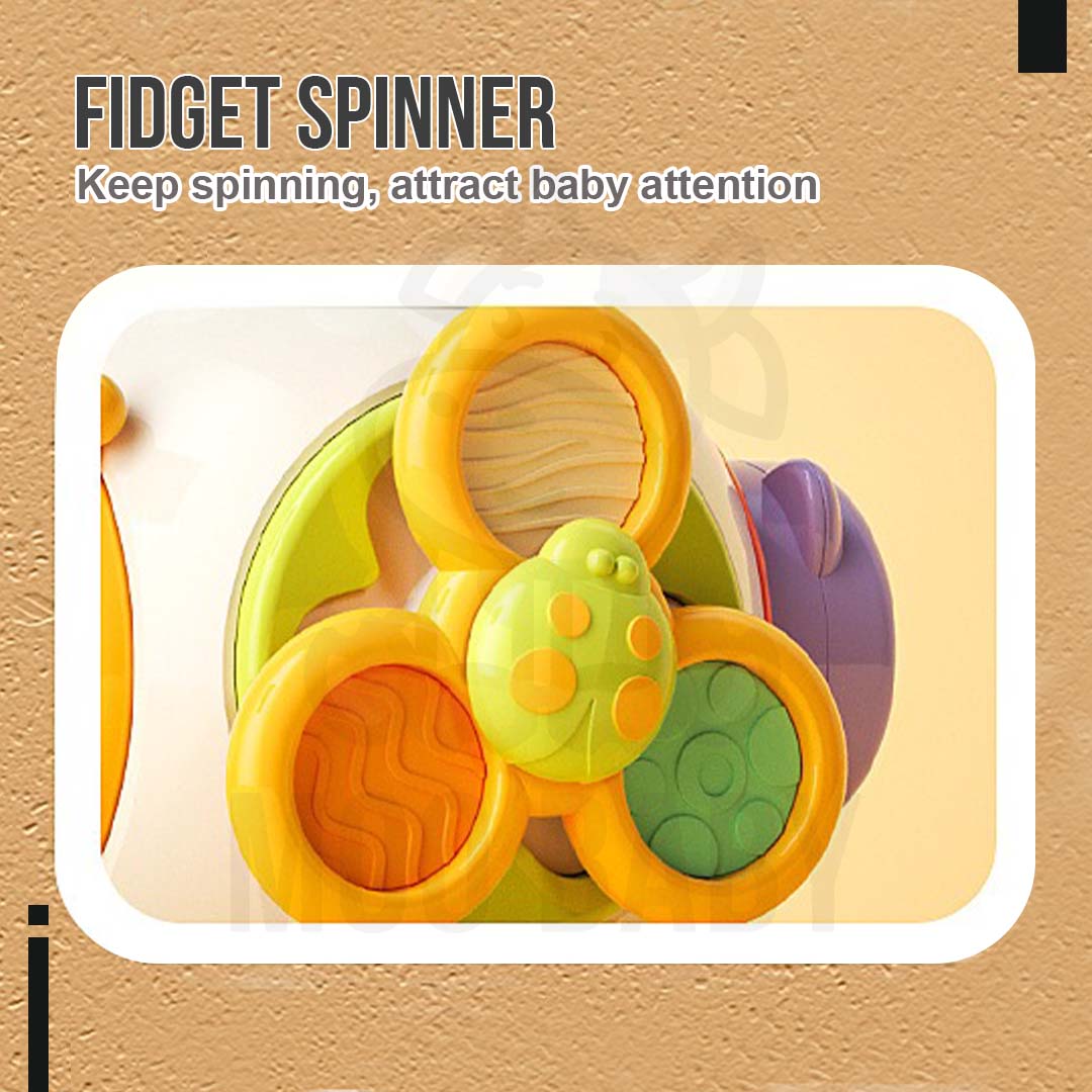 Moo Baby Rabbit Key Spinner Busy Cube Mainan Baby 8 Bulan Montessori ...