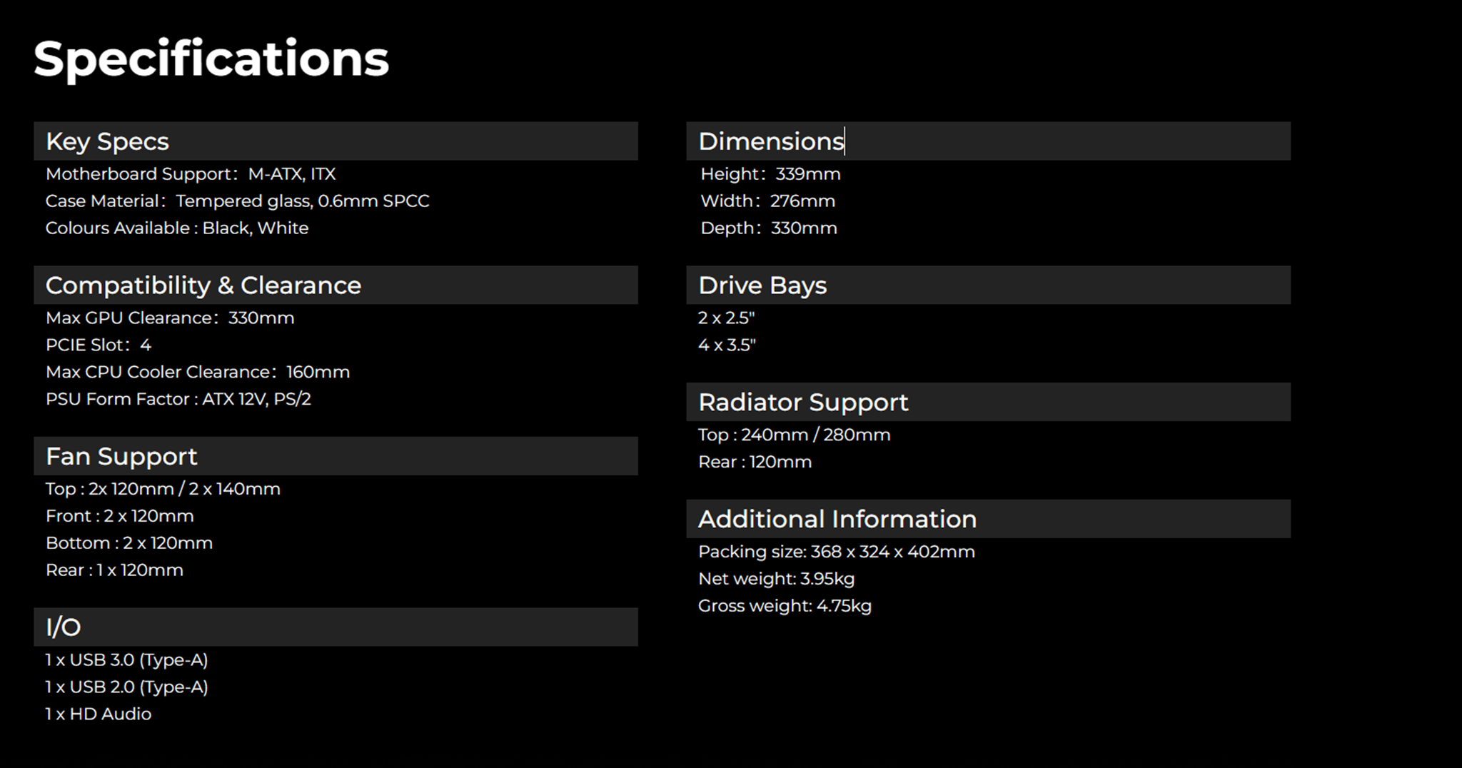 SLEV SlevCase SEAVIEW | High Airflow Dual Chamber Micro ATX Gaming ...