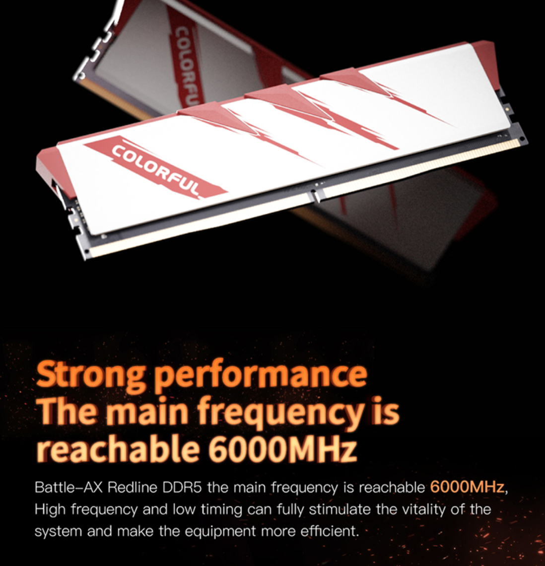 Colorful Battle-AX Redline DDR5 16GB 6000MHZ Heatsink Gaming ...