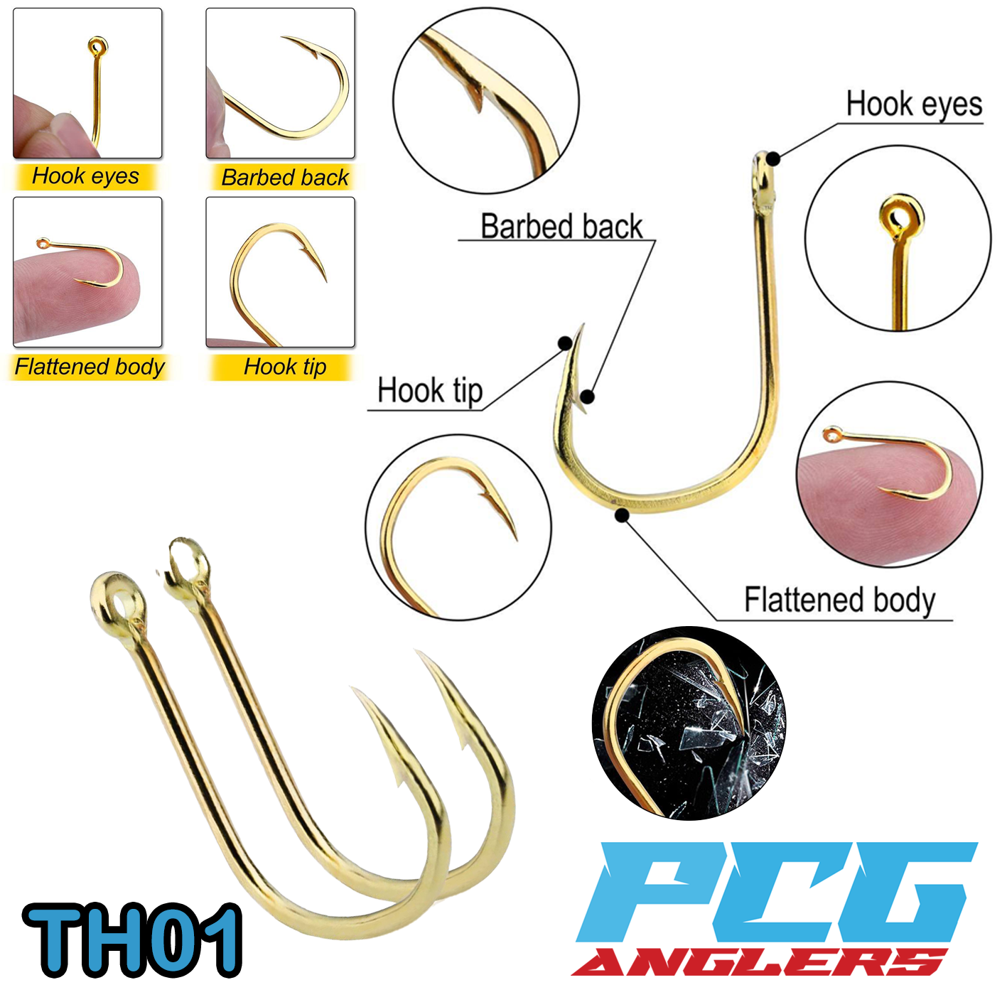 Tilapia Hook Set Mata Kail Murah Talapia Lampam Anak Ikan Carp 100pcs ...