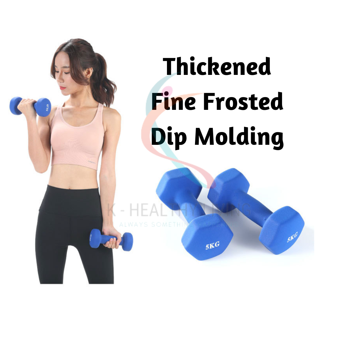 1kg-4kg Mini Dumbell Hexagon Dumbbell Gym Fitness Exercise Home Weight ...