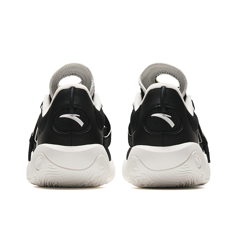 ANTA Men Splash 6 LITE BASKETBALL SHOES 1124B1608-2- Black/Paper White ...