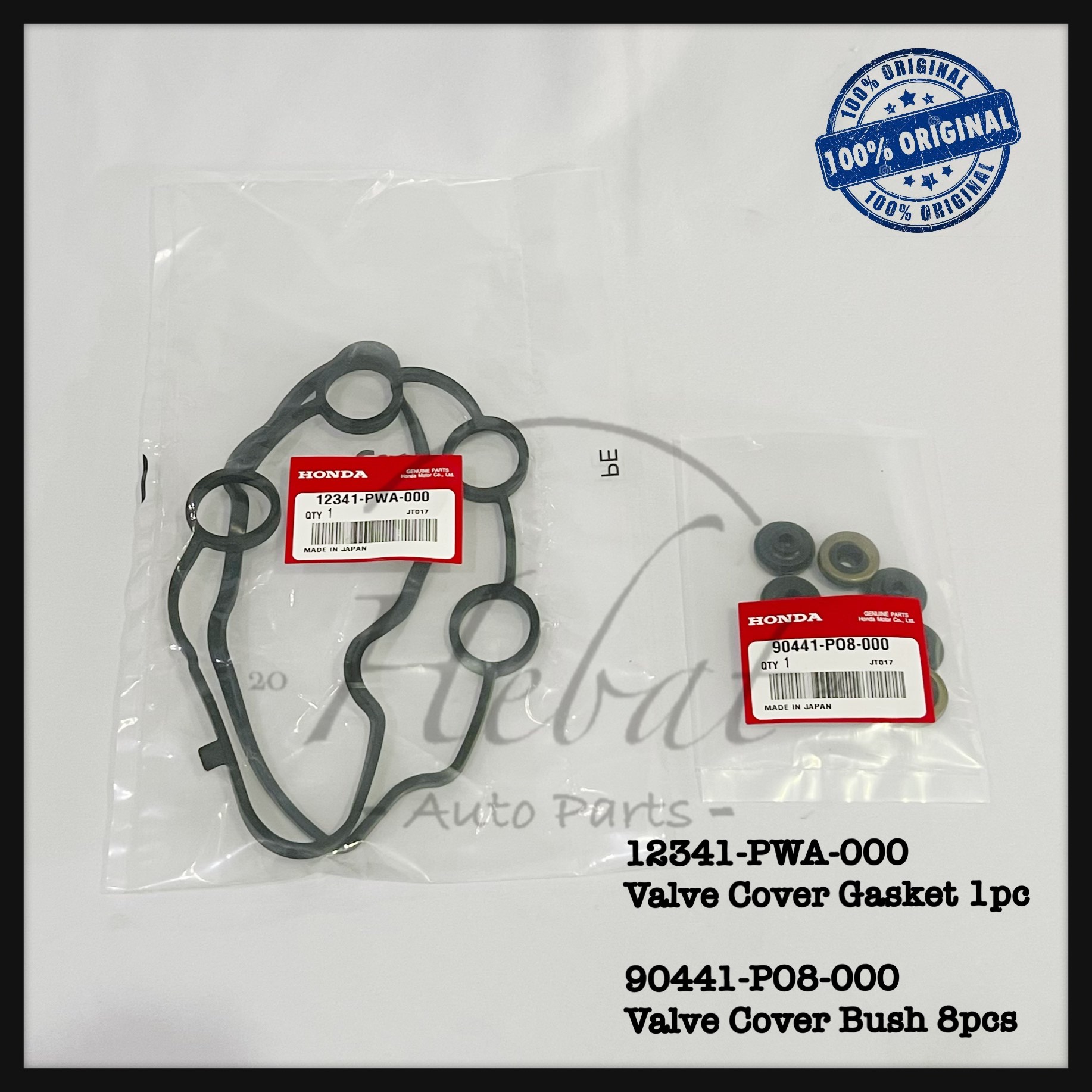 Honda City 1.5 SEL IDSI Jazz SAA IDSI L13A 8V Valve Cover Gasket ...