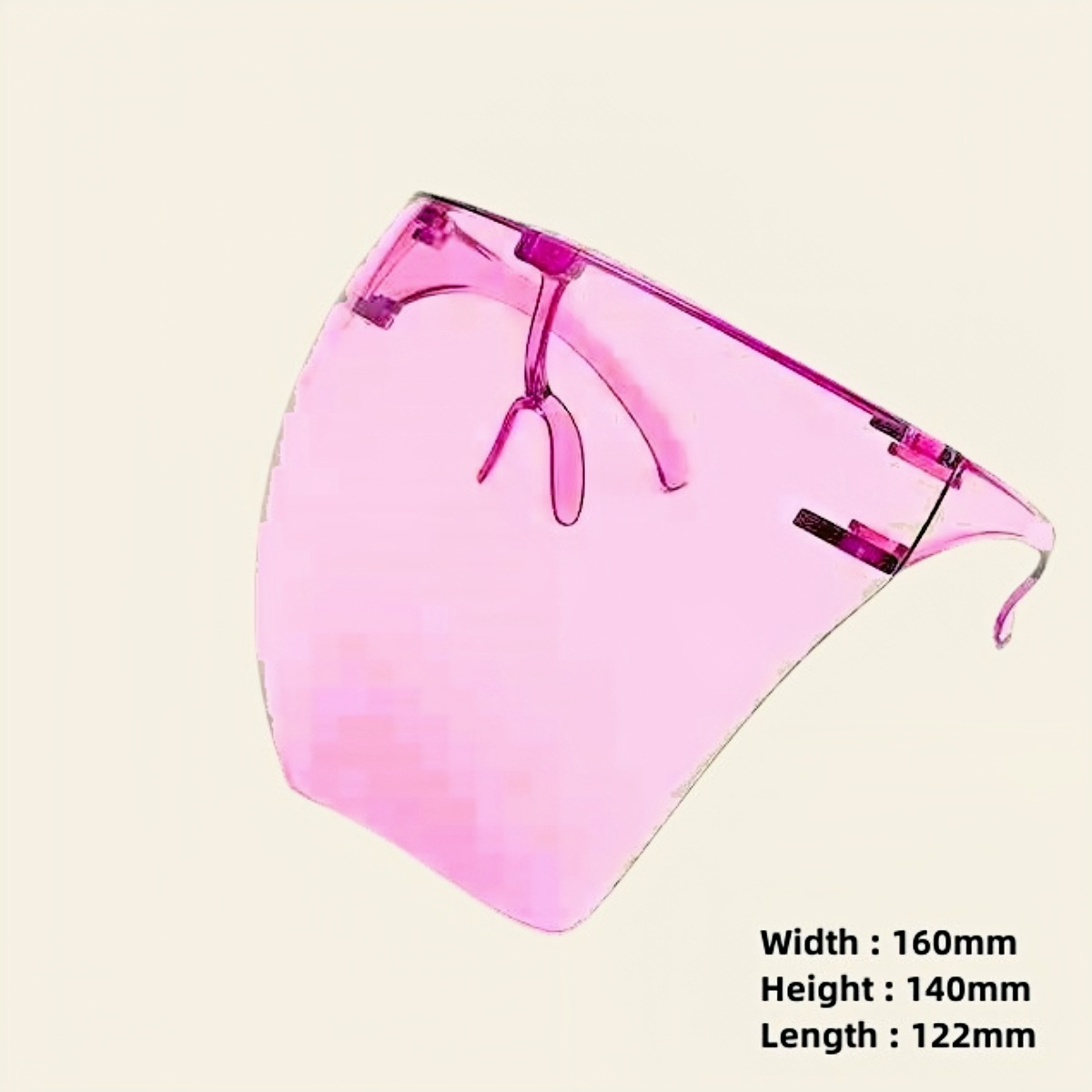 Acrylic Face Shield Protective Visor Welding Shield Cermin Muka Color ...
