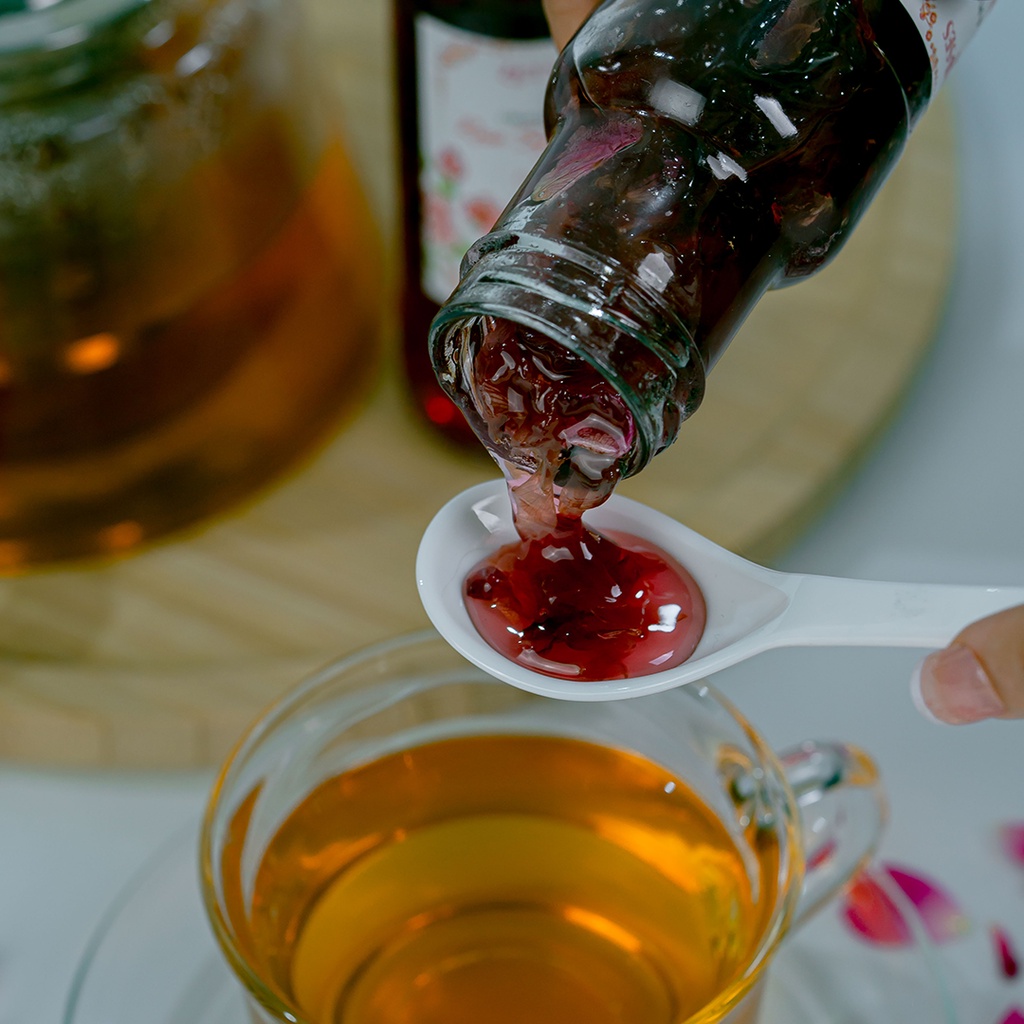 Jem Sirap Kelopak Mawar Rose Petal Syrup Jam 200ML ZETY ROSES Damask ...