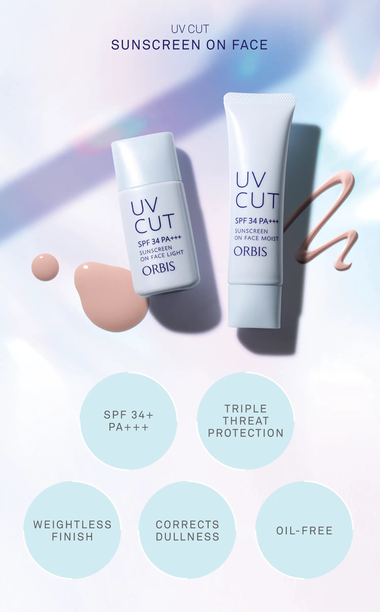 ORBIS Sunscreen On Face Light (28ml) | Shopee Malaysia