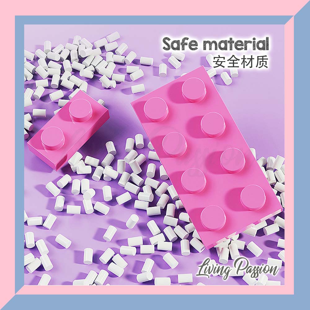 Mini Bricks Blocks Nano Building Block Cute Cartoon Character Children ...