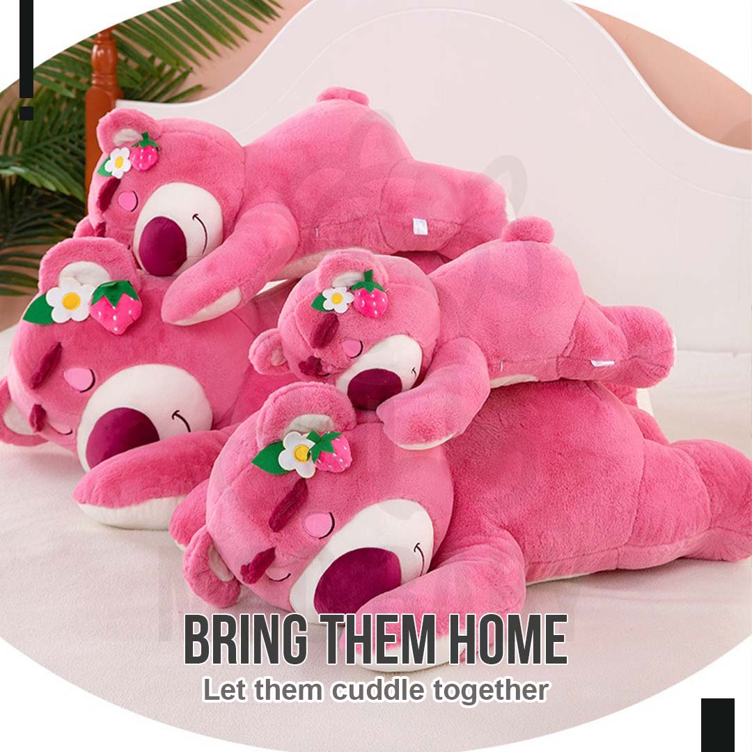 ⭐Moo Baby Anak Patung Lotso Laying Lotso Plushie Boneka Lotso ...