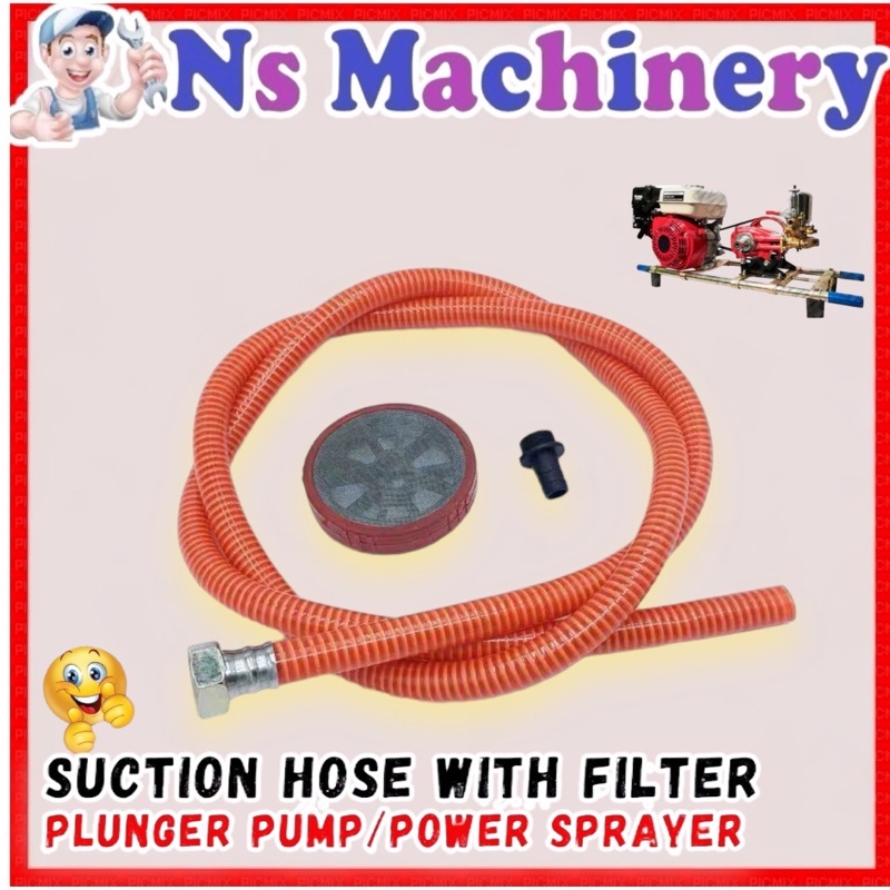 40bar 45# 2.3meter Plunger Pump/Power Sprayer Suction Hose Overflow ...