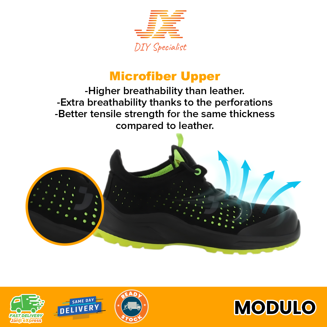 Safety Jogger Modulo ESD S1PS Safety Shoes Stylish Modern Colourful ...