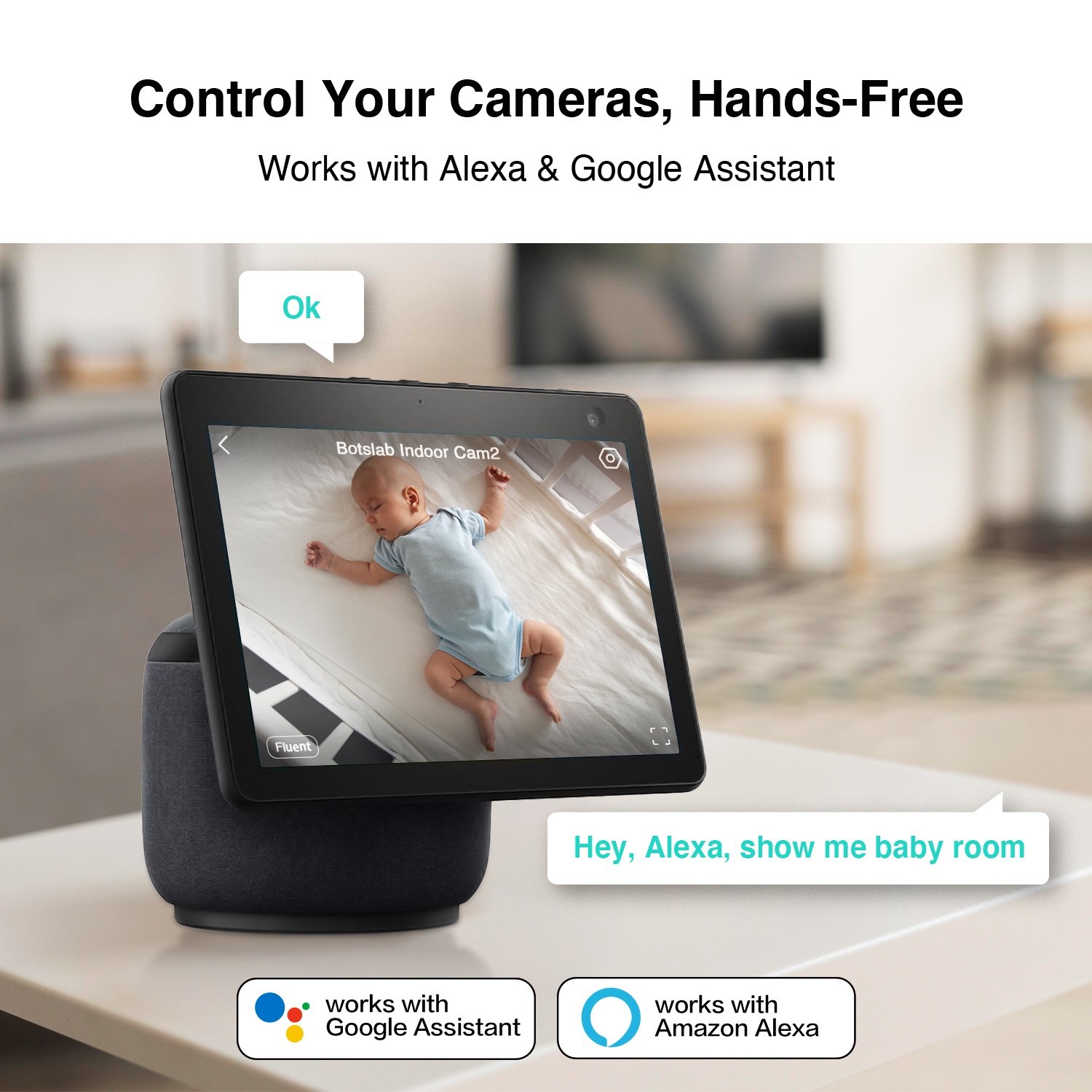 Botslab Indoor Cam 2 C211 2K Wi-Fi Smart Pan Tilt Camera | Shopee Malaysia