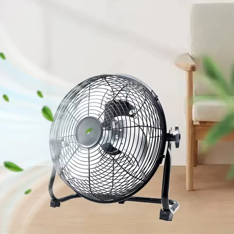 3H Pure Copper Motor Metal Clad Strong Industrial Electric Floor Fan ...