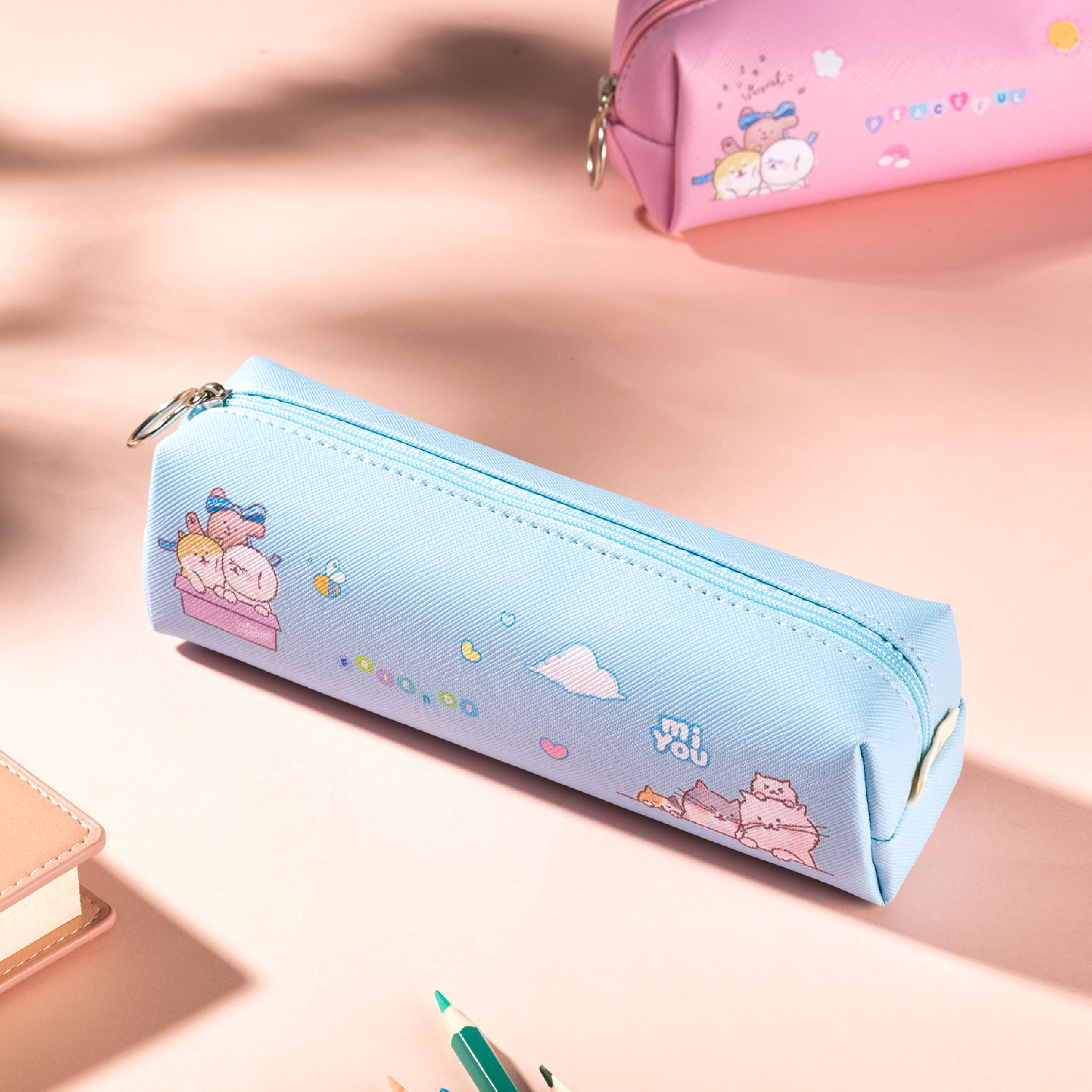Deli MiYou Series Pencil Pouch/Mi You Pencil Case Cute Pastel Color ...