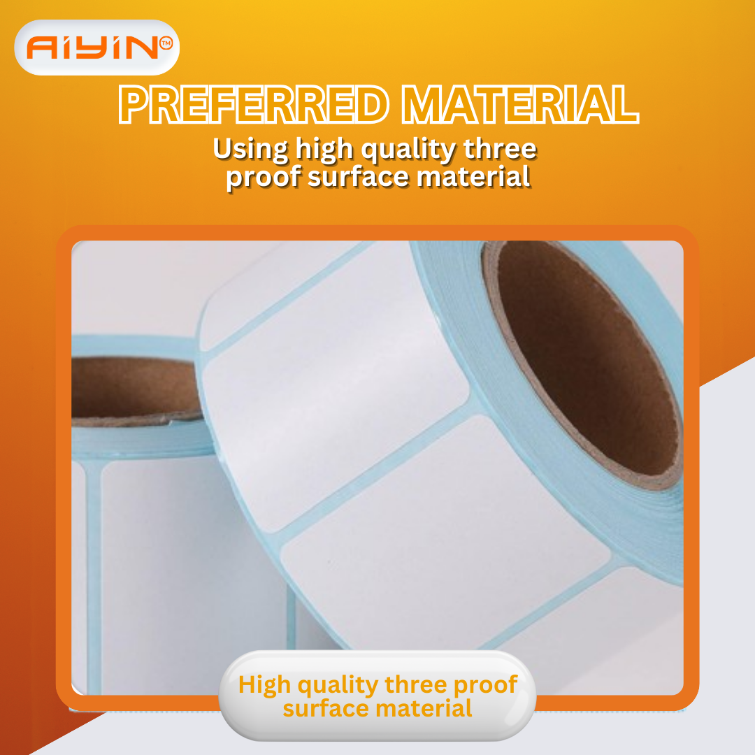 COD thermal sticker label paper custom label sticker medci 40*20mm ...