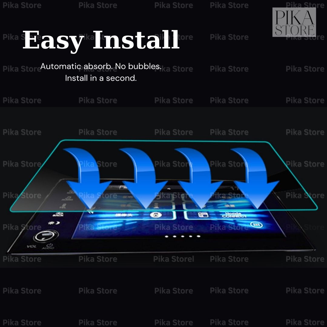 TOYOTA Vios 2023 2024 Infotainment Tempered Glass Screen Protector ...
