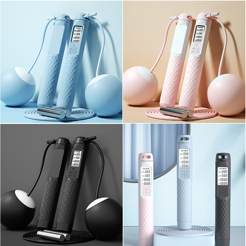 💪Quality Digital Skipping Rope Digital Tali Lompat Electronic Skipping ...