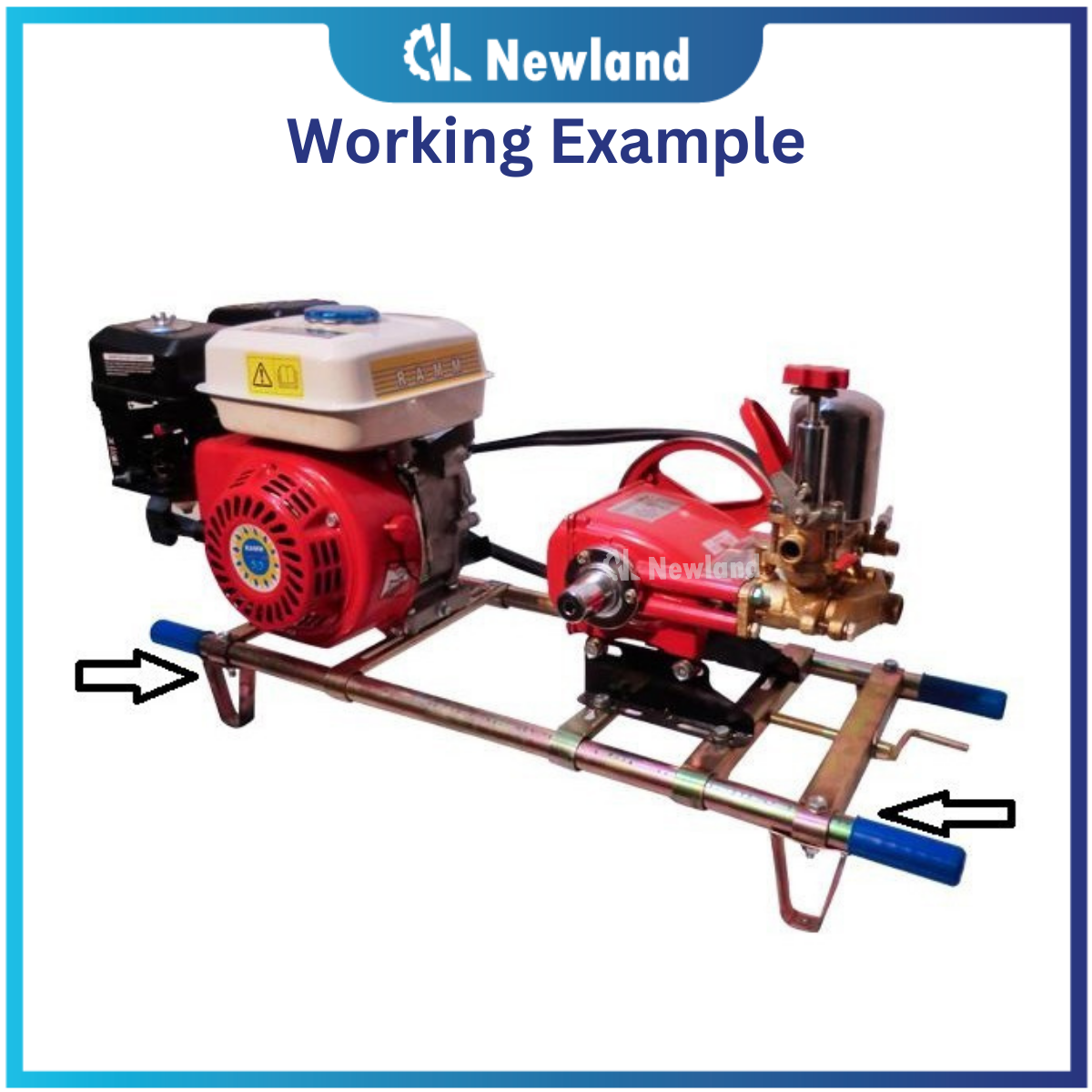 POWER SPRAYER STANDARD FRAME KAKI ENJIN DAN PLUNGER PAM | Shopee Malaysia