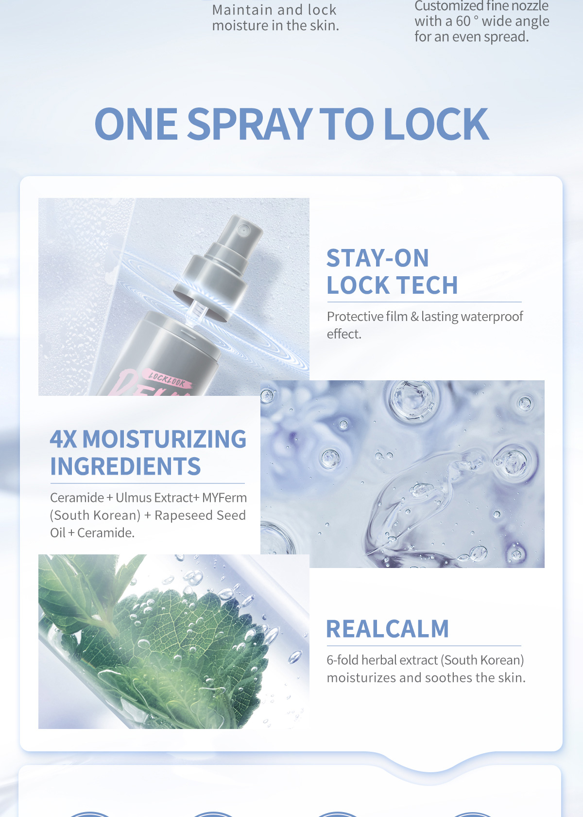 BNB barenbliss Long-Lasting Make-Up Duo - Setting spray, 2-in-1 ...