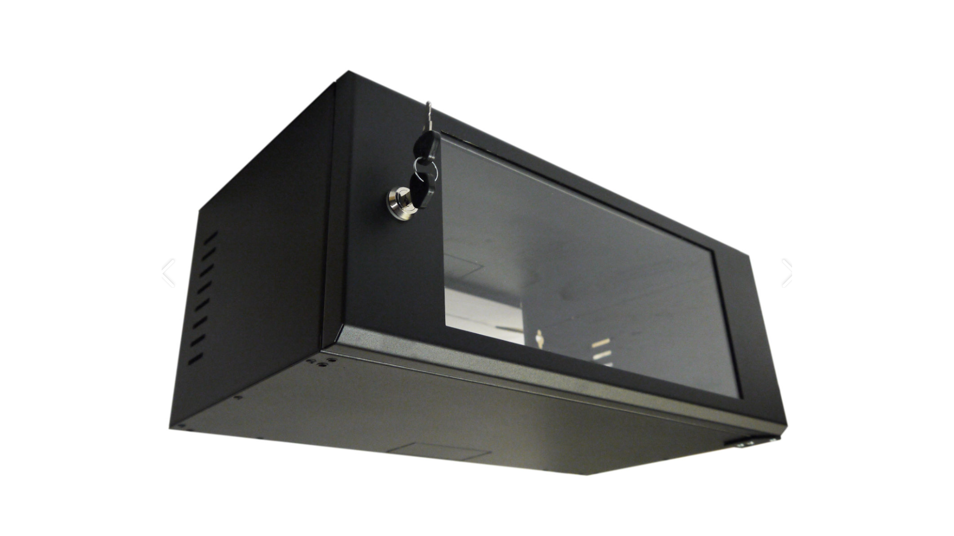 Wall Mount 4U Server Rack with 3 Gang Extension Key and Screw Set 237mm ...