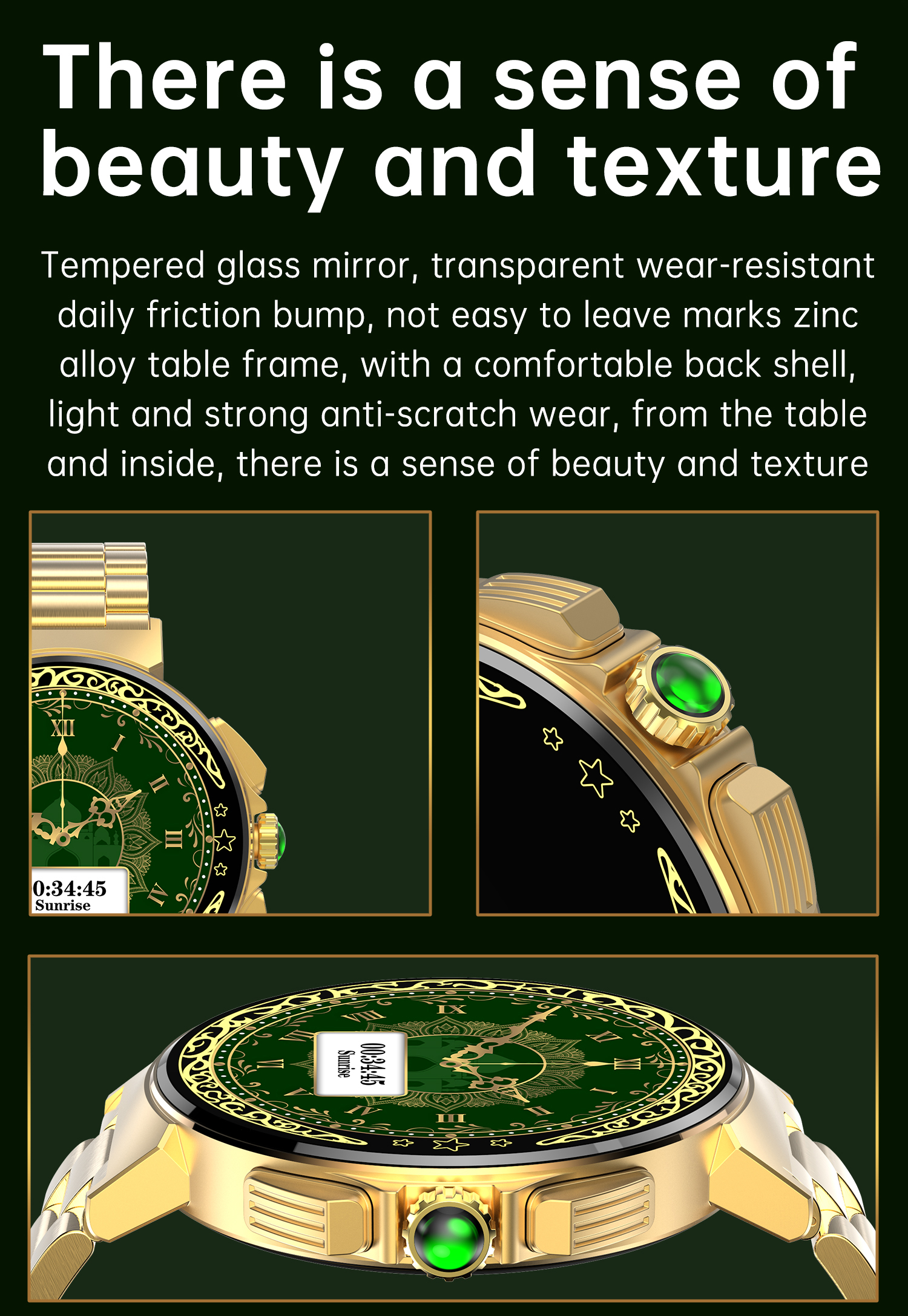 FitPray S246 Qibla SmartWatch With Azan Men's Languege Selection Date ...