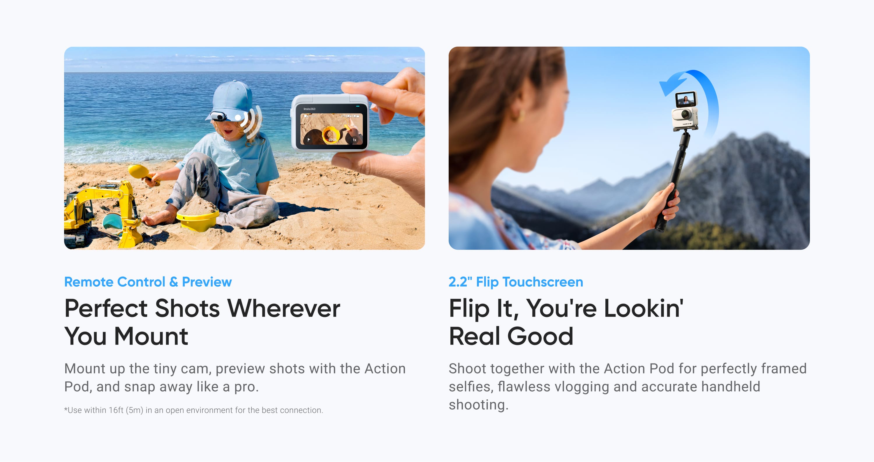 Insta360 GO 3S - The Tiny Mighty Action Cam 4K Video / GO3S | Shopee Malaysia