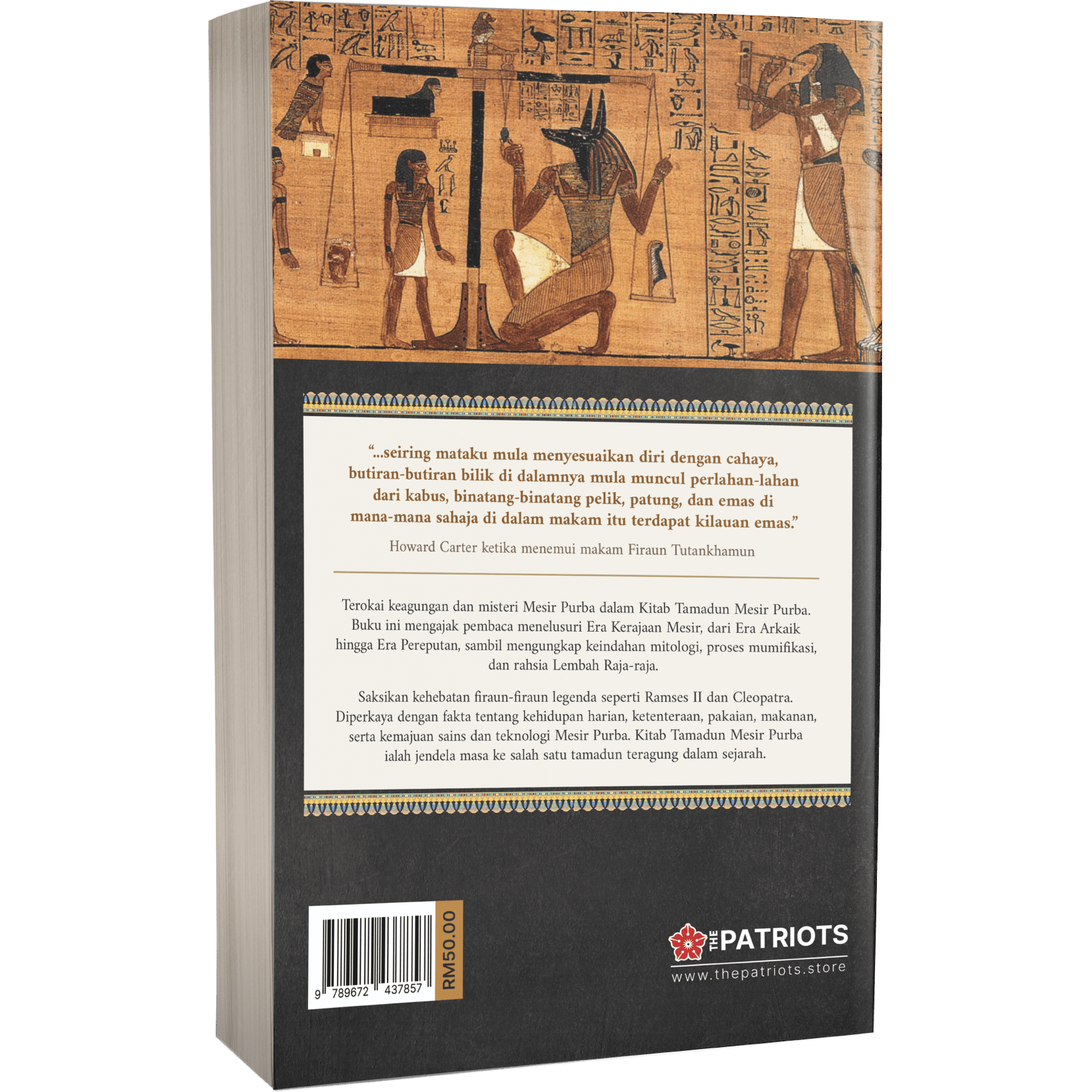 Kitab Tamadun Mesir - Helmi Effendy & Azizul Farhan - Patriot | Shopee ...