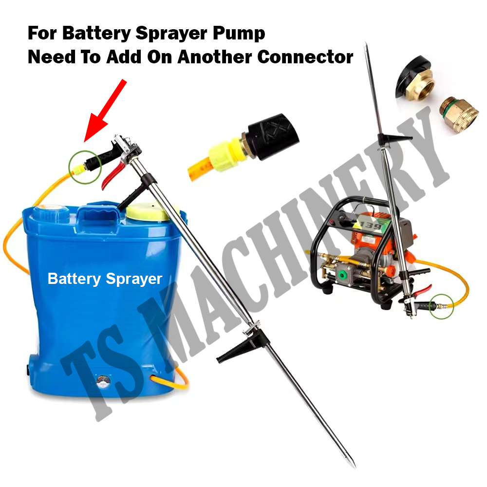 [𝐇𝐞𝐚𝐯𝐲 𝐃𝐮𝐭𝐲]Stainless Steel Liquid Fertilizer Injector Gun Soil ...
