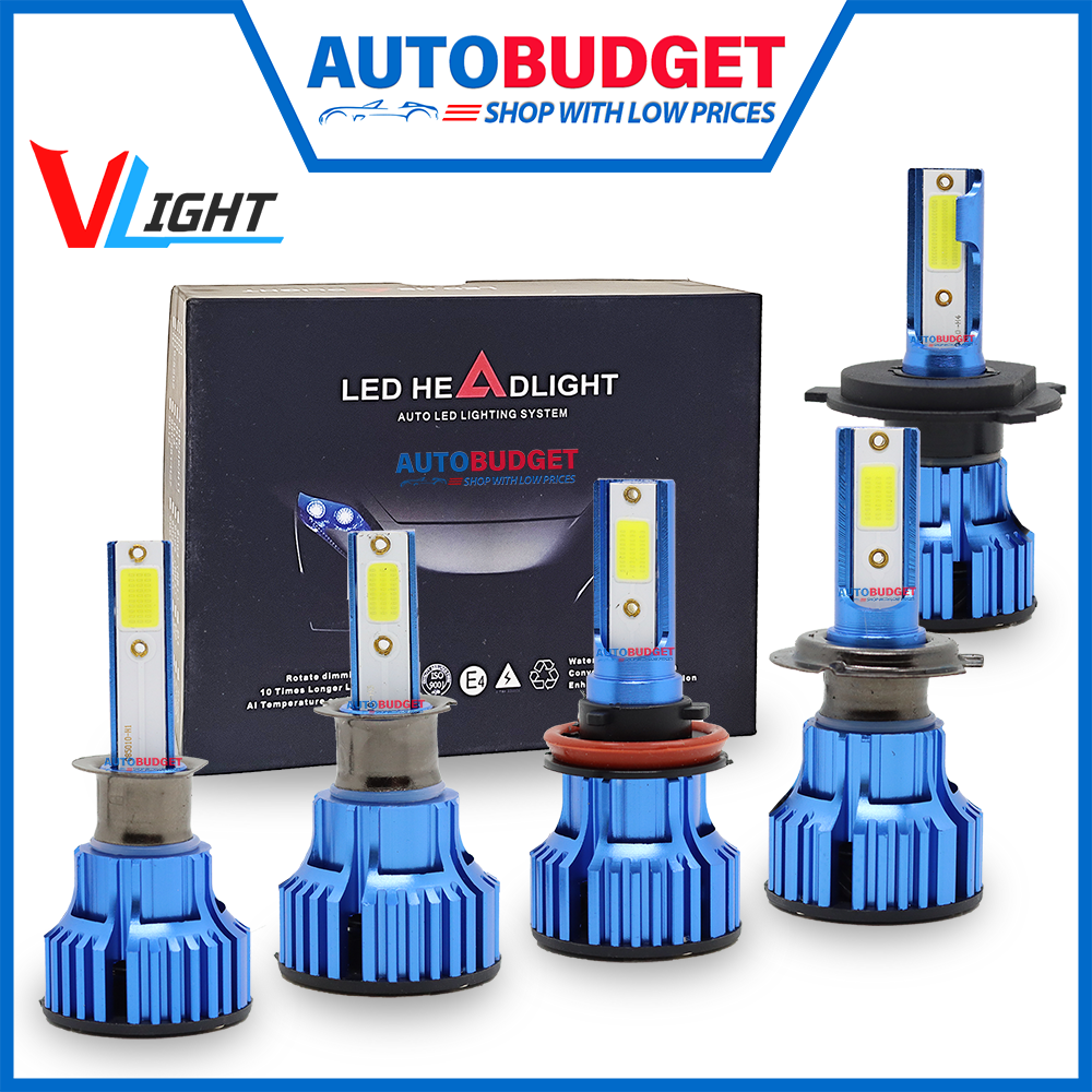 PERODUA ALZA AXIA BEZZA ARUZ MYVI LED Headlight VLight DOB 6000K White ...