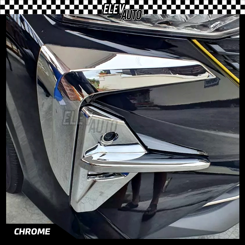 Perodua Alza 2022-2024 Front Bumper Canard Side Trim Cover Carbon ...