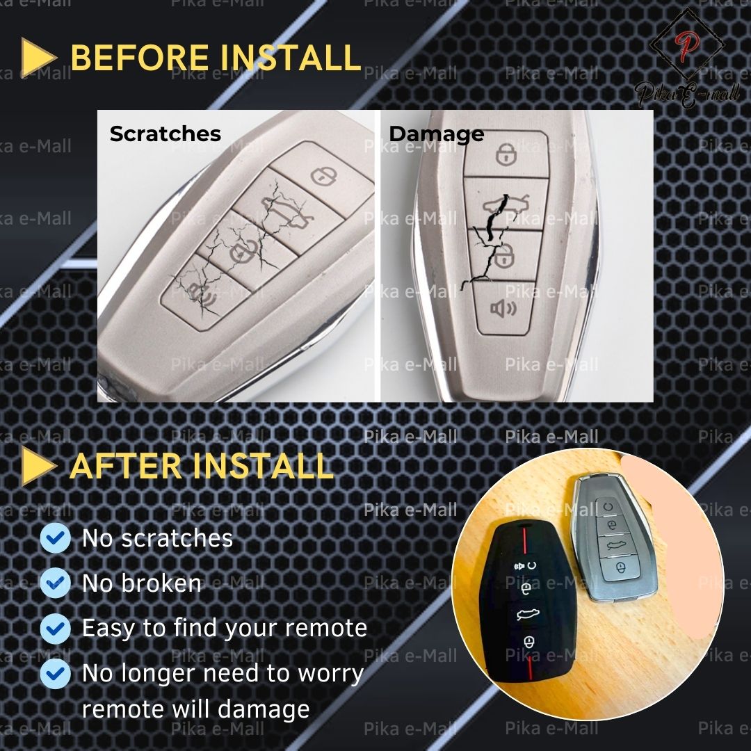 PROTON S70 Key Cover Silicone Cover Kunci s70 Key Case Remote Cover ...