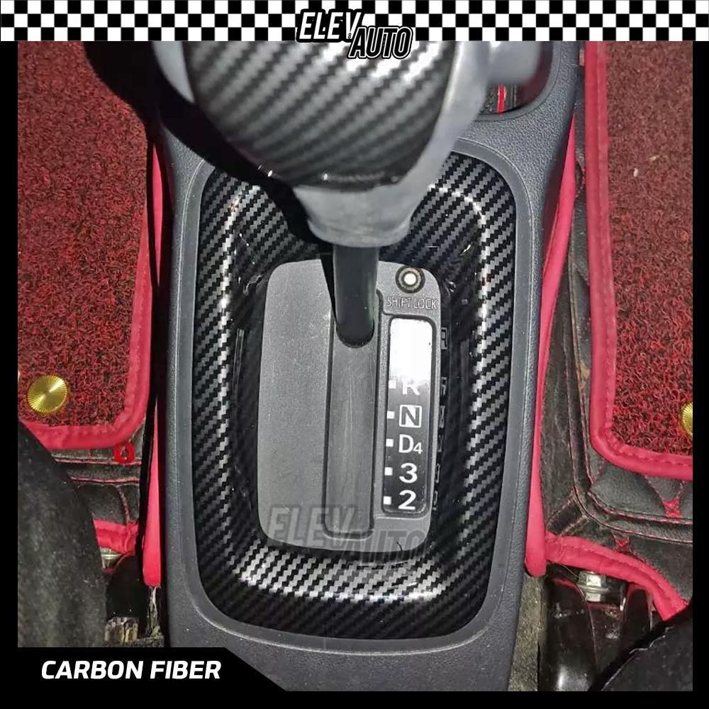 Perodua Axia 2014-2022 Gear Shift Panel Trim Carbon Fiber Black ...