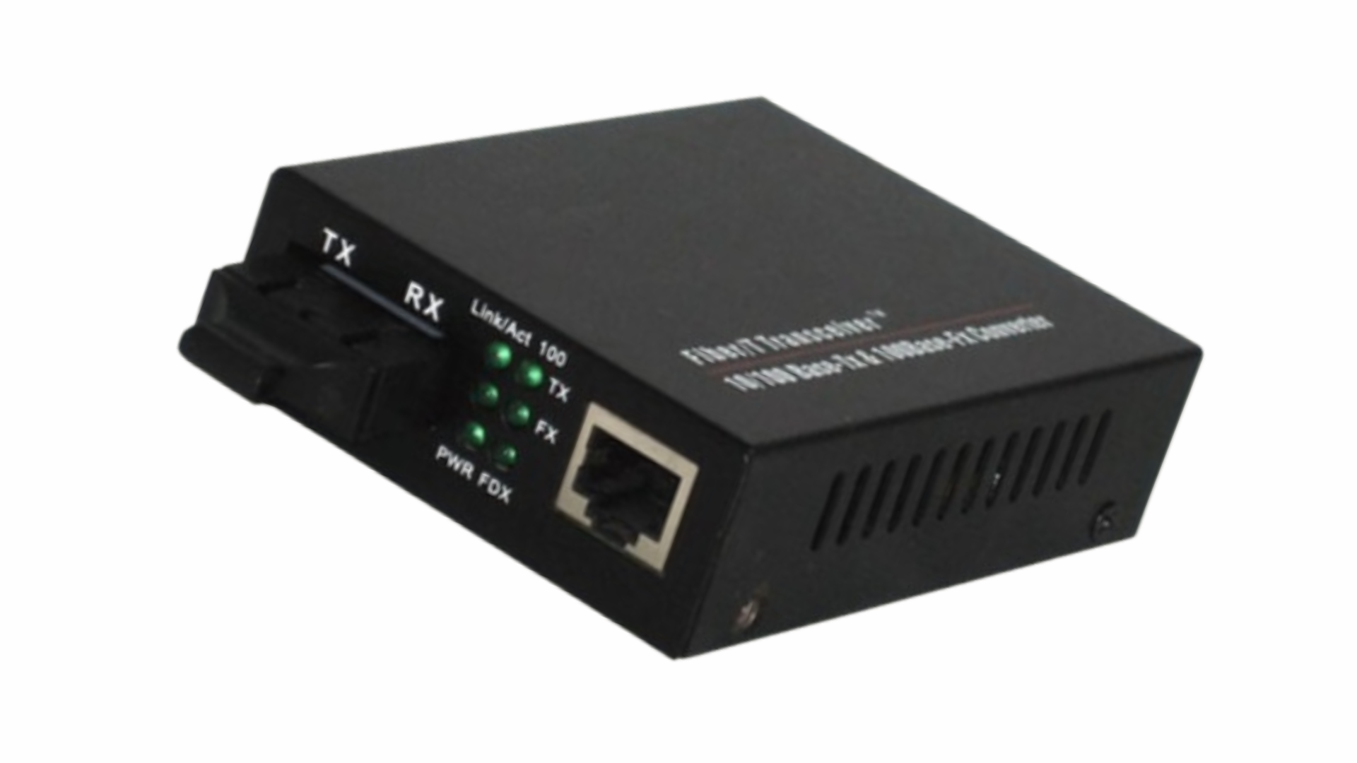 Fiber Media Converter Multimode Fiber to RJ45 Cat6 Gigabit Ethernet ...