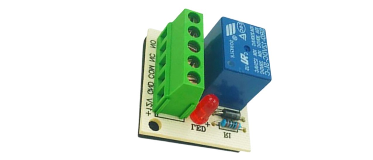 Wired Burglar Alarm 12V DC Relay 1 Pole NO / NC with Screw Terminals ...