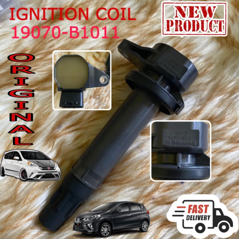 DIAMOND PLUG COIL Ignition Coil Plug Fit MYVI ALZA 3SZ K3 PLUG COIL ...
