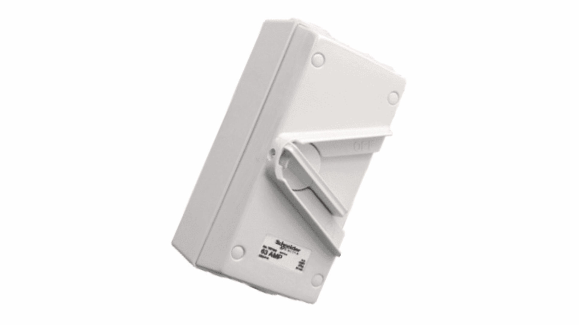 Schneider Electric SIRIM 3 Pole 63A IP66 Outdoor Weatherproof Isolator Switch Load 250V / 440V ...