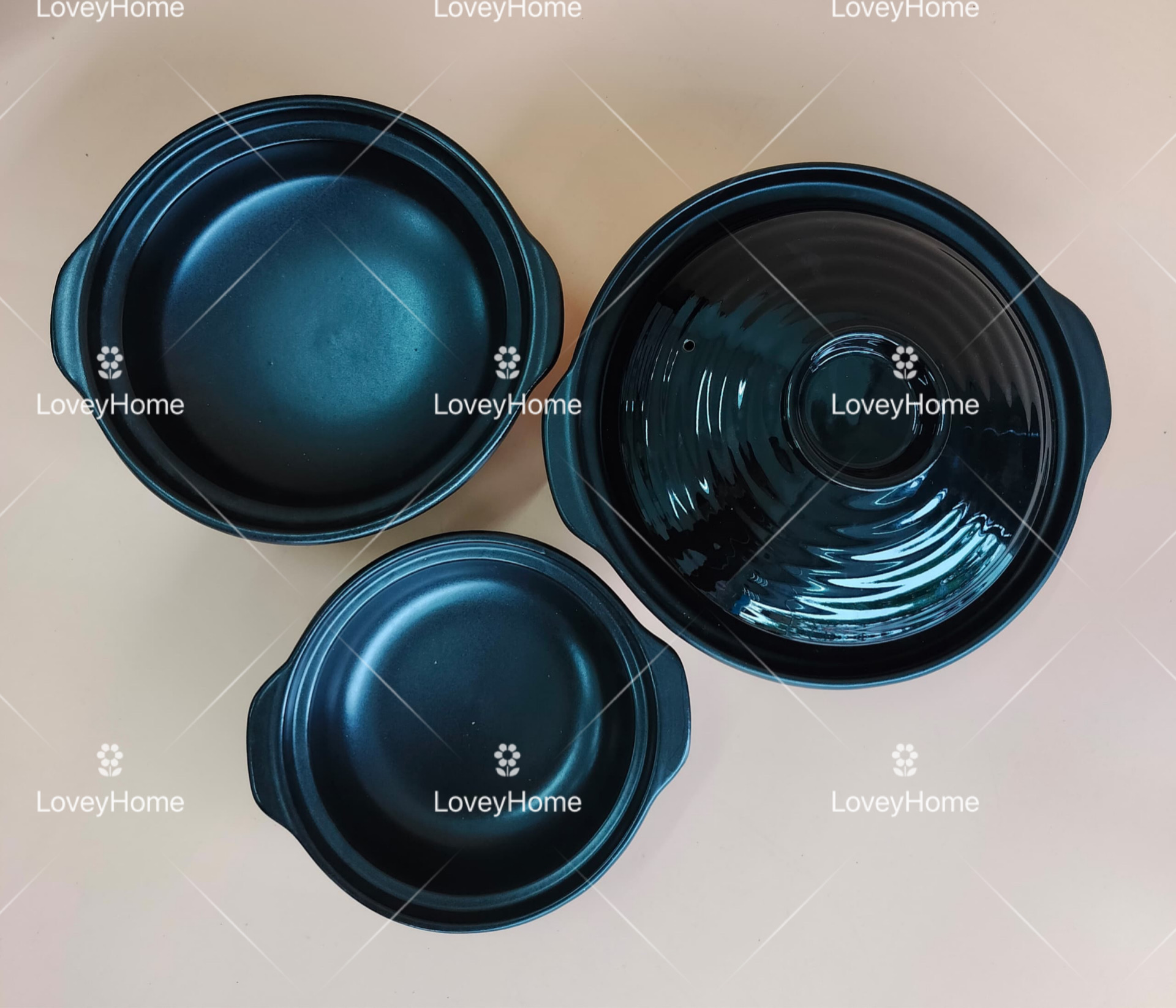 Japanese Claypot Cooking Pot Shallow Deep Soup Stew Food Periuk Tanah ...