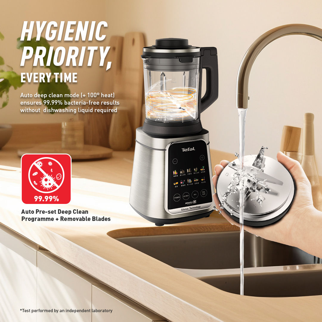 Tefal 2000W Ultrablend Silence High Speed Smart Blender Cooker (Hot & Cold) BL98S (Food ...