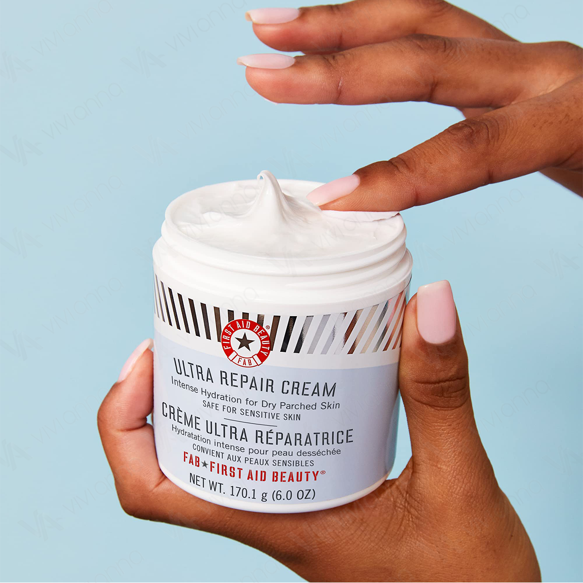 First Aid Beauty Cream 170g, FAB Ultra Repair Cream, Skincare for Acne ...