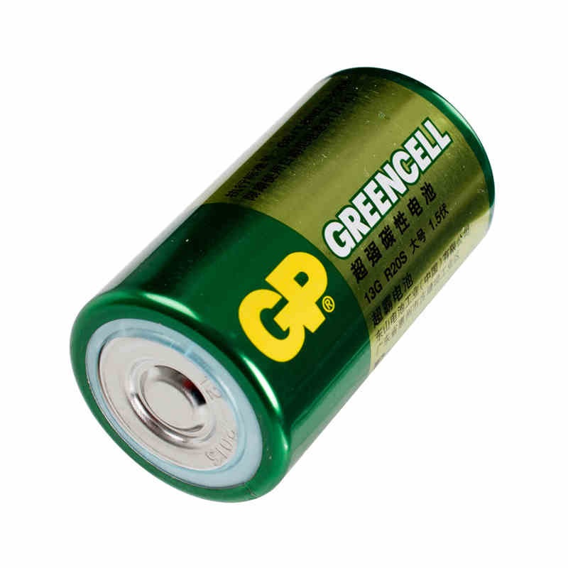 GP Greencell D Battery R20P Extra Heavy Duty Carbon Zinc 2-Pack ...