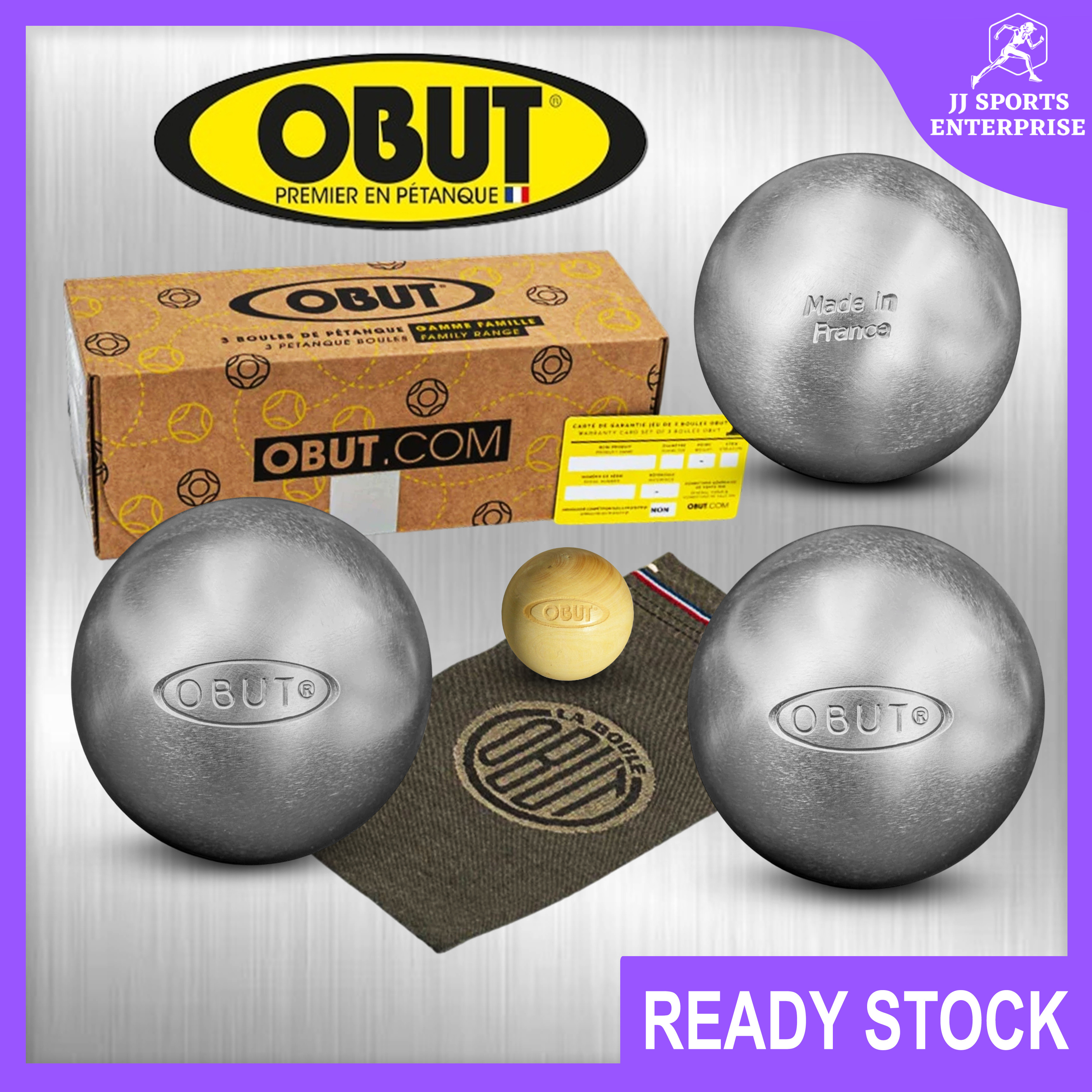 Obut Petanque Training Boules Lisse Jack Bola Target Pertandingan Boule ...