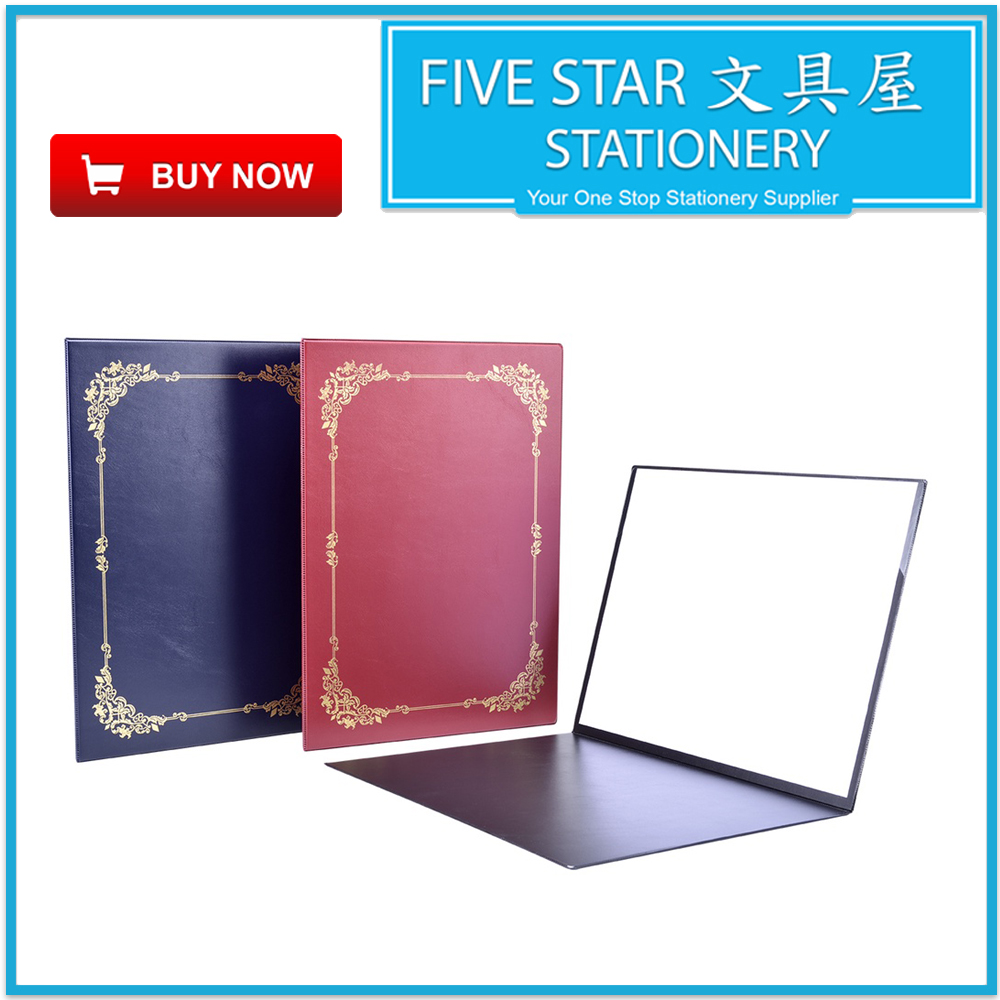 fivestar2u Certificate Folder Sijil Holder PVC Window Graduate ...