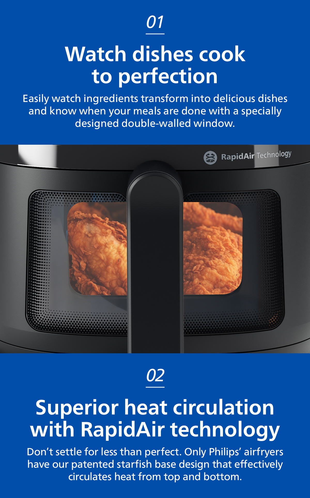 Philips NA221 13-in-1 Digital Airfryer 4.2L RapidAir Tech - Deliciously ...